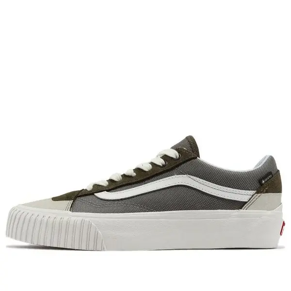 VANS Old Skool Gore-tex Suede And Canvas Trainers - Olive