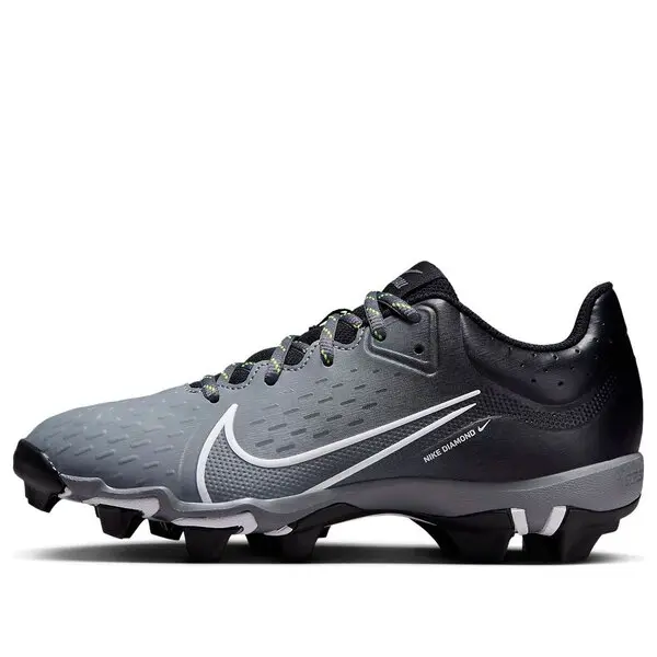 Nike Hyperdiamond 4 Keystone Baseball Cleats - Black/cool Grey/volt
