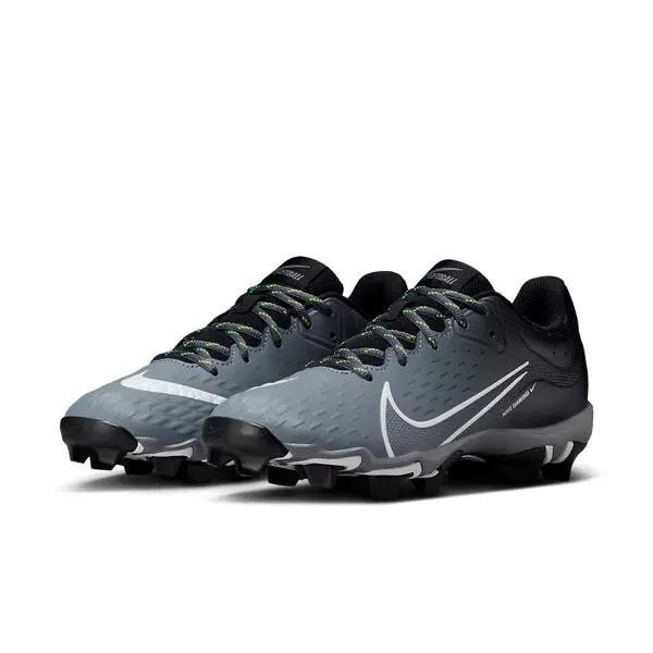 Nike Hyperdiamond 4 Keystone Baseball Cleats - Black/cool Grey/volt