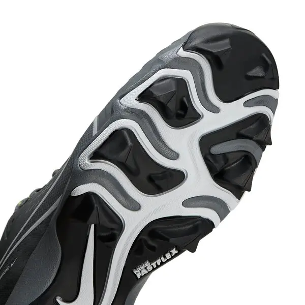 Nike Hyperdiamond 4 Keystone Baseball Cleats - Black/cool Grey/volt