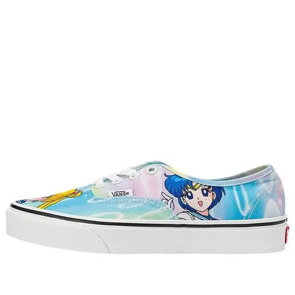 VANS Sailor Moon X Authentic "pretty Guardian & Tuxedo Mask" Sneakers - Blue