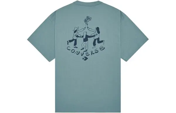 CONVERSE Flower Friends Tee Asia Sizing - Blue