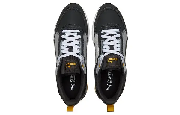PUMA R22 Casual Low Top Sneakers - Black/gray