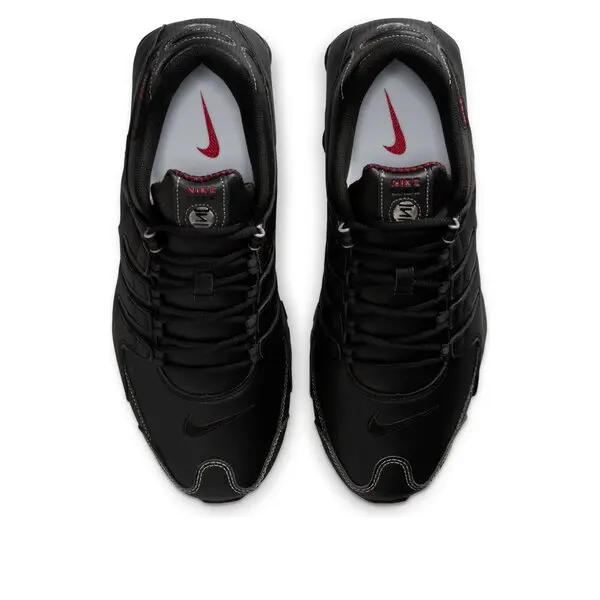Nike Shox Nz Varsity Red Sneakers - Black