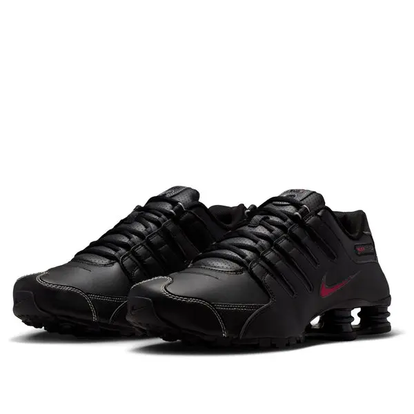 Nike Shox Nz Varsity Red Sneakers - Black