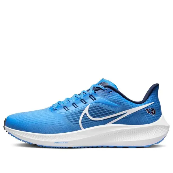 Nike Zoom Pegasus 39 X Nfl Tennessee Titans Athletic Sneakers - Black/white