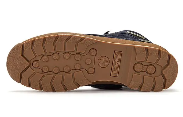 Timberland Euro Hiker Mid Lace Up Boots - Navy/brown