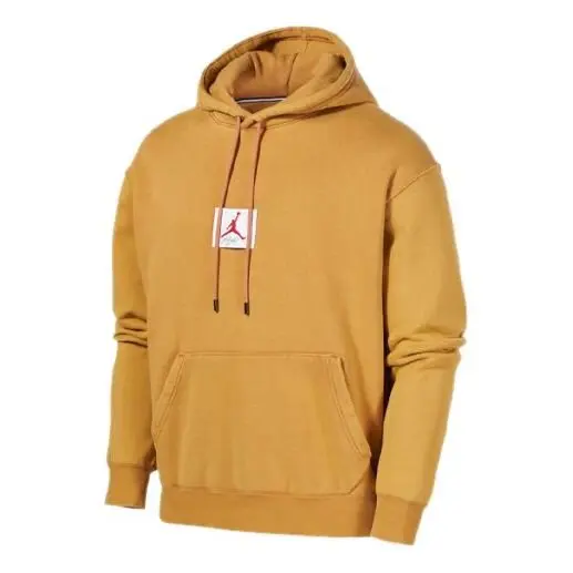 JORDAN Air Flight Fleece Hoody - Wheat