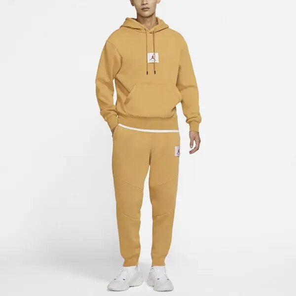 JORDAN Air Flight Fleece Hoody - Wheat