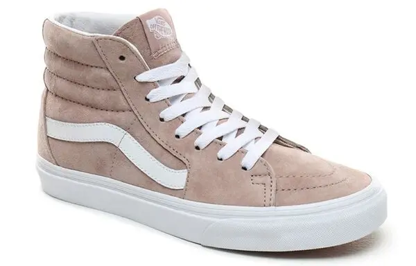 VANS Sk8-hi Suede High Top Sneakers - Pink