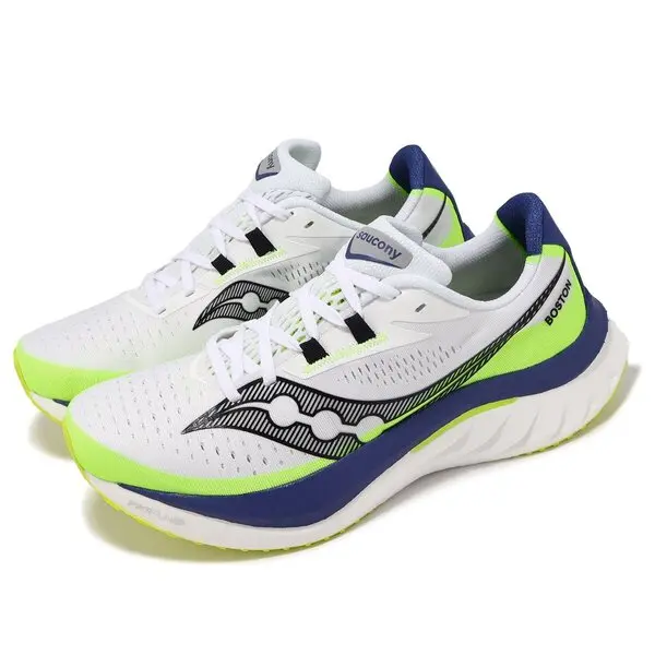 Saucony Endorphin Speed 4 Athletic Sneakers - White/blue