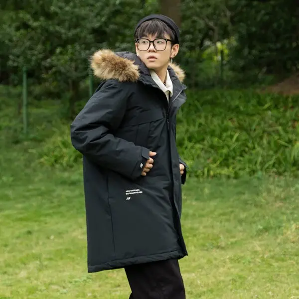 NEW BALANCE Long Puff Down Jacket