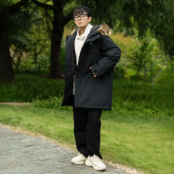 NEW BALANCE Long Puff Down Jacket