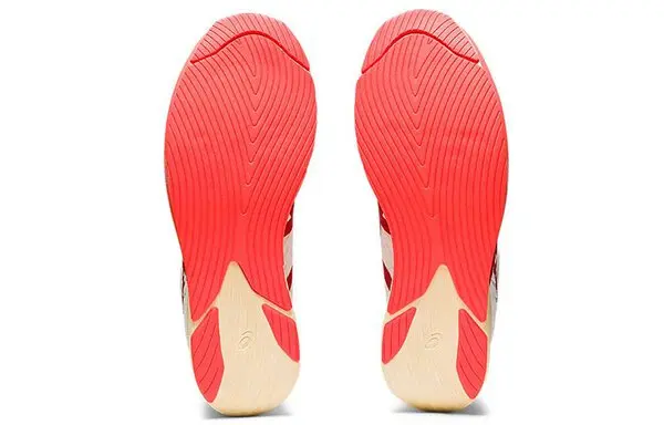 Asics Metaracer Athletic Sneakers - White/orange/red