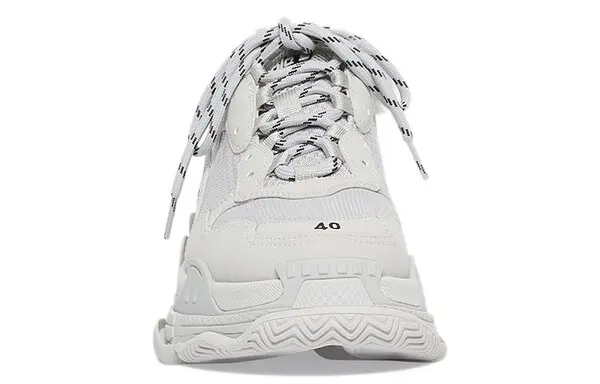Balenciaga Triple S Sneakers With Faux Fur Detail