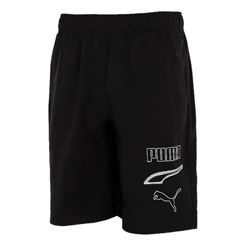 PUMA Rebal Woven Shorts - Black