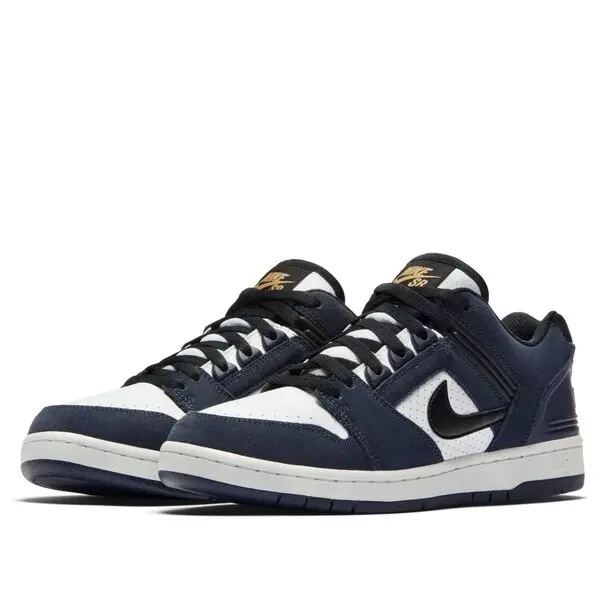 Nike Force 2 Low Sb "obsidian" Sneakers - Blue