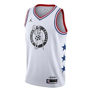 JORDAN Nba 2019 All-star Boston Celtics Kyrie Irving Jersey - White