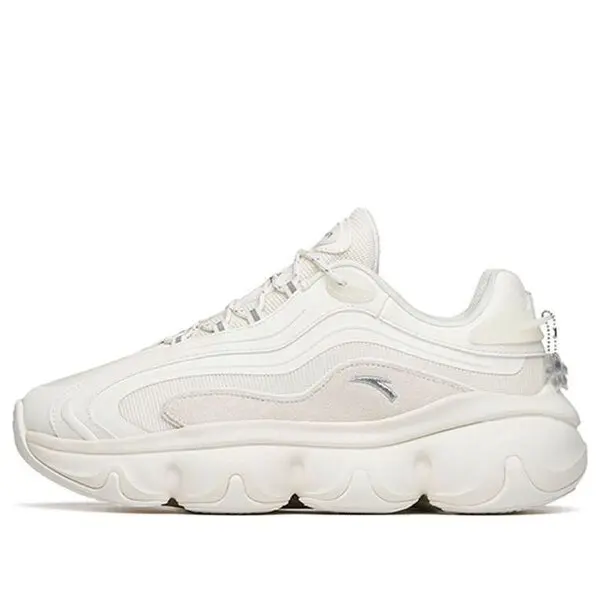 ANTA Life Series Sneakers Chunky Platform - Ivory/silver