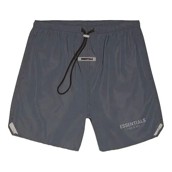 Fear Of God Fw20 Reflective Volley Shorts - Black