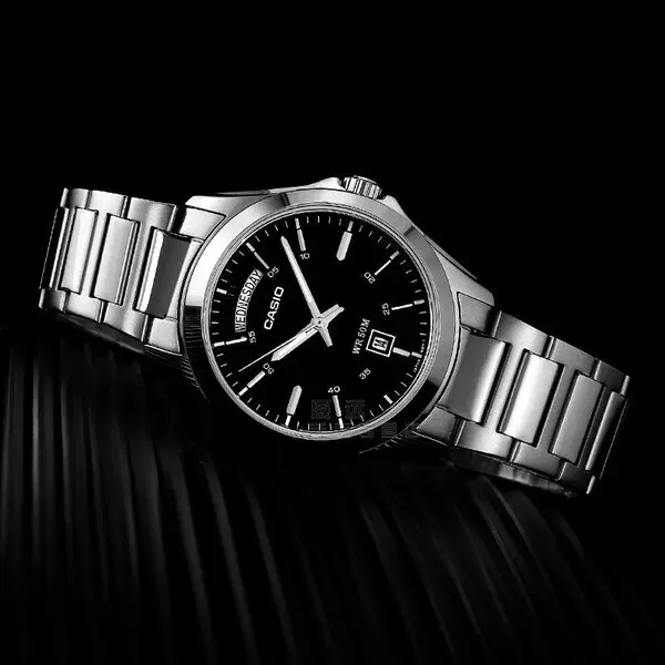 Casio Quartz Stainless Steel Watch