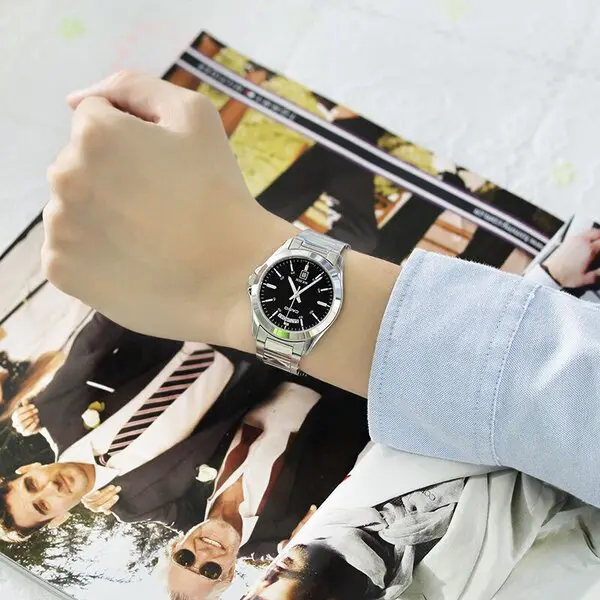 Casio Quartz Stainless Steel Watch