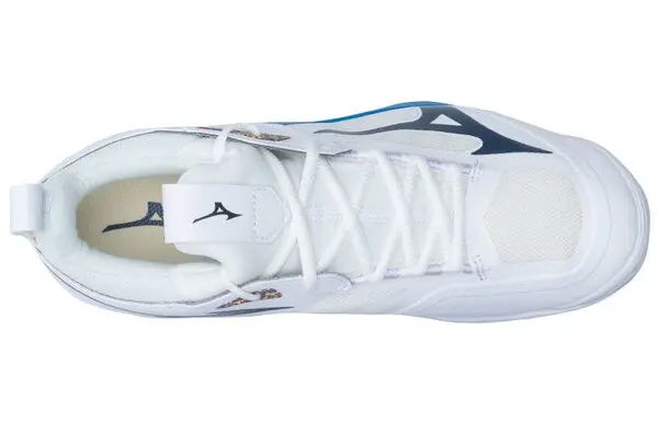 Mizuno Wave Momentum 2 Sneakers - White/blue