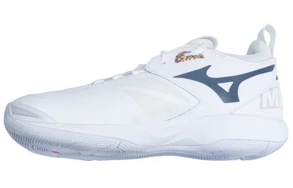 Mizuno Wave Momentum 2 Sneakers - White/blue