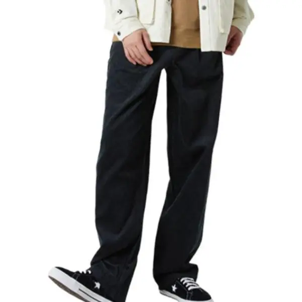 CONVERSE Corduroy Pants - Black