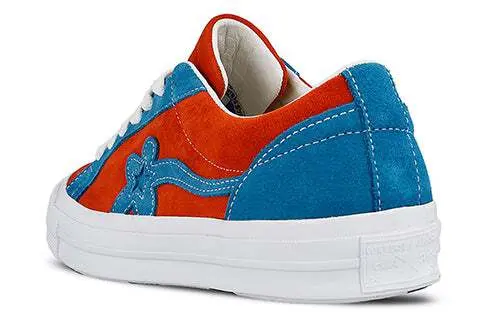 CONVERSE Golf Le Fleur X One Star Ox 'molten Lava - Red/blue
