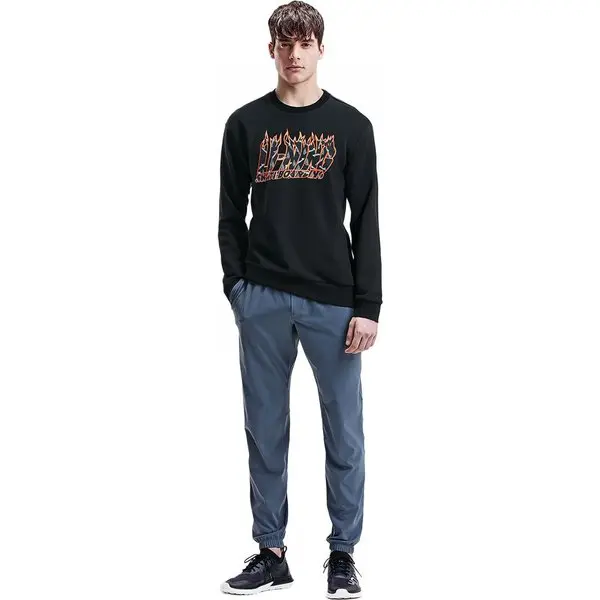 LI-NING X Phil Hackett Graphic Loose Fit Sweatshirt 'black - Black/multi-color