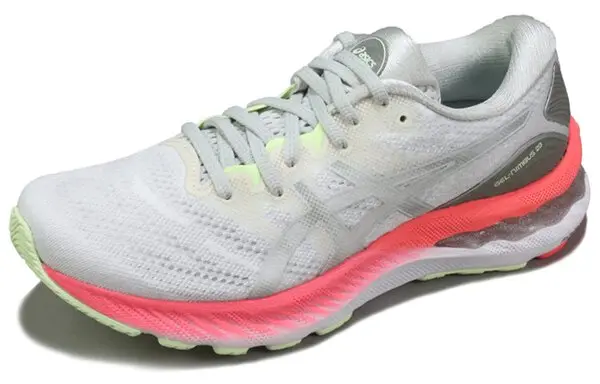 Asics Gel-nimbus 23 Lite-show Athletic Shoes - Grey/pink