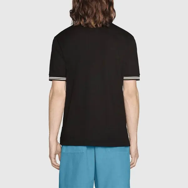 Gucci Ss21 Interlock Double G Short Sleeve Polo Shirt