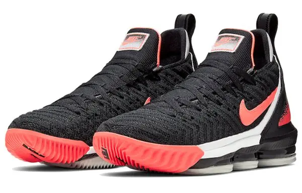 Nike Lebron 16 'tech Challenge Hot Lava' Sneakers - Black