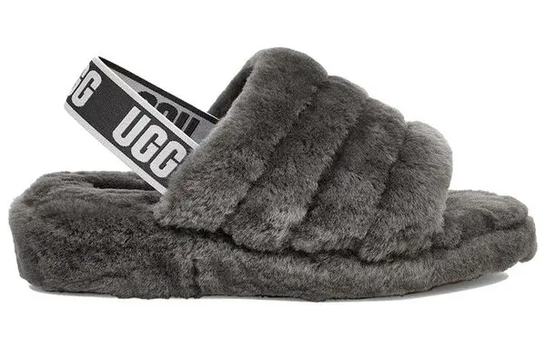 UGG Fluff Yeah Slide - Grey