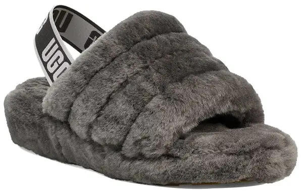 UGG Fluff Yeah Slide - Grey