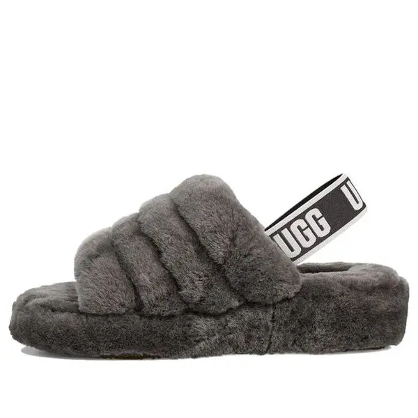UGG Fluff Yeah Slide - Grey