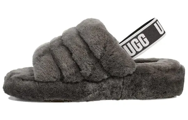 UGG Fluff Yeah Slide - Grey