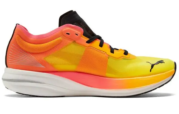 PUMA Deviate Nitro Elite Athletic Sneakers - Yellow