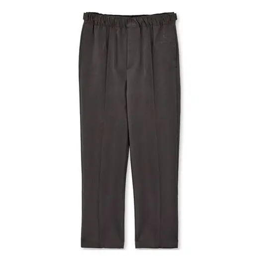 JORDAN X A Ma Maniere Crossover Solid Color Logo Straight Casual Pants - Brown