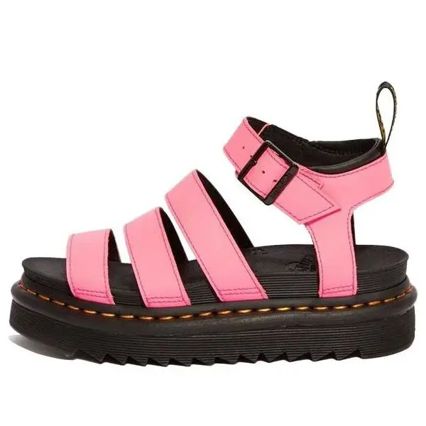 Dr. Martens Blaire Strappy Platform Sandals - Pink