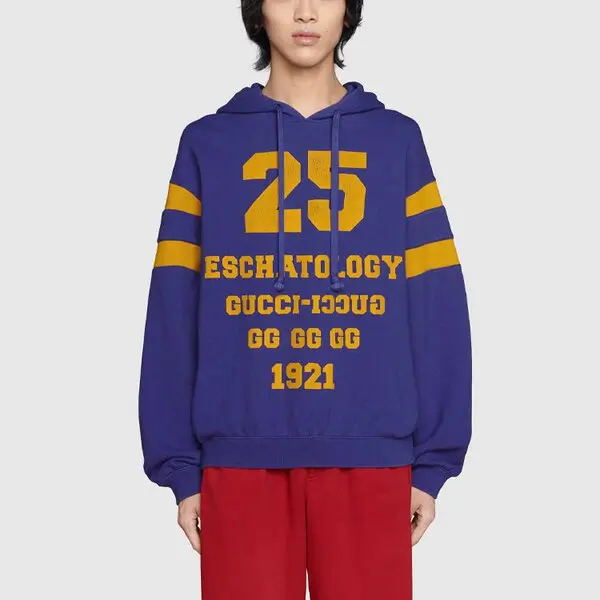 Gucci Ss21 Alphabet Stripe Printing Pullover
