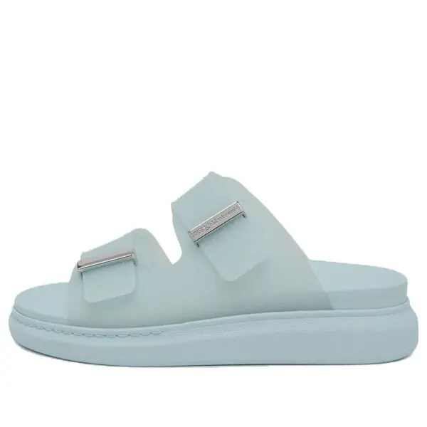 Alexander McQueen Hybrid Slides - Blue/silver