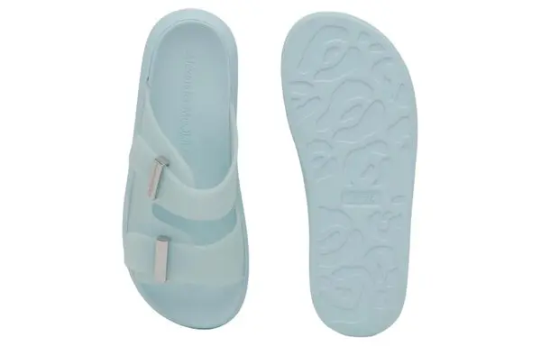 Alexander McQueen Hybrid Slides - Blue/silver