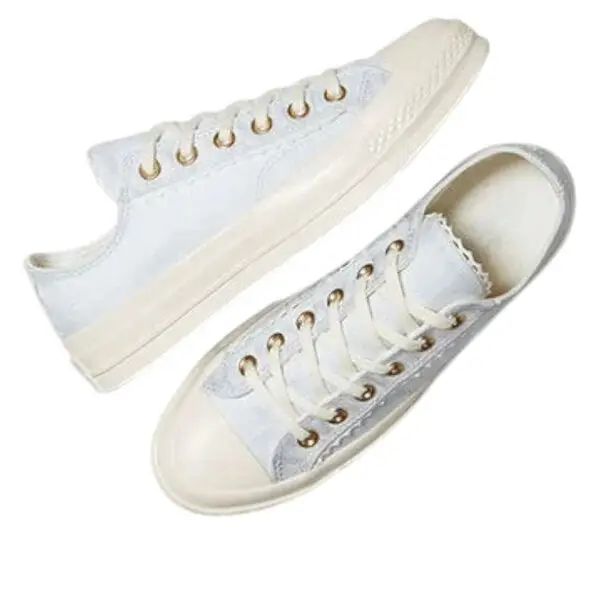 CONVERSE Chuck 70 Low Top Sneakers With Lace Trim