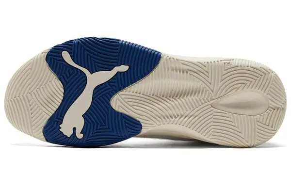 PUMA Rebound Future Evo Mid Top Sneakers - White/blue/red