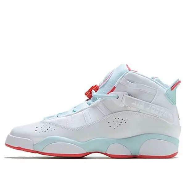 JORDAN 6 Rings "topaz Mist - White/ember Glow-topaz Mist