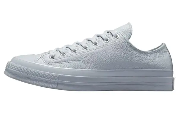 CONVERSE Chuck 70 Mono Leather Low Top Sneakers - Faint Blue