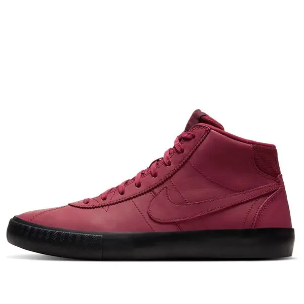 Nike Leo Baker X Bruin High Sb Orange Label Sneakers - Red