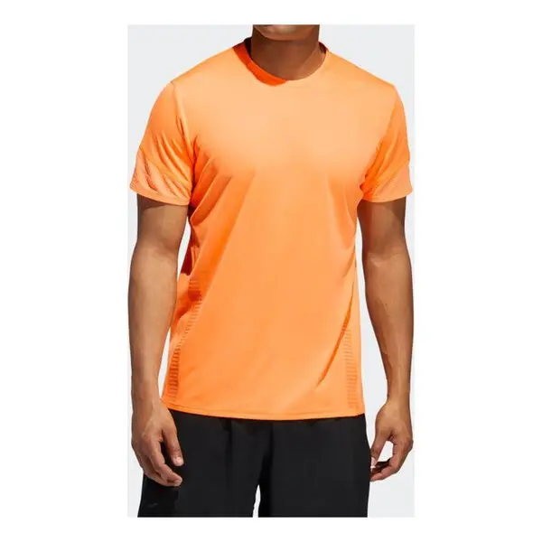 Adidas 25/7 Tee Runr Running Short Sleeve - Orange